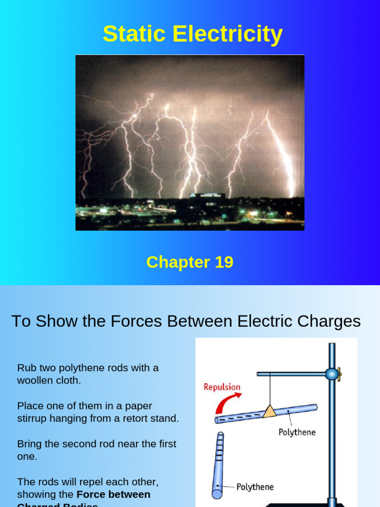 Static Electricity | PDF