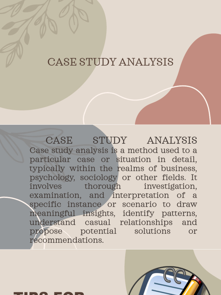 Case Study Analysis | PDF