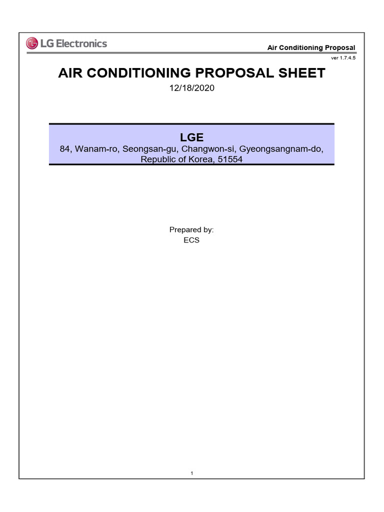 VRF Hvac Report | PDF