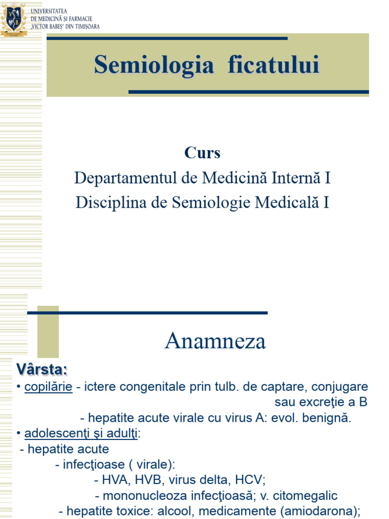 Curs 1 Ficat | PDF