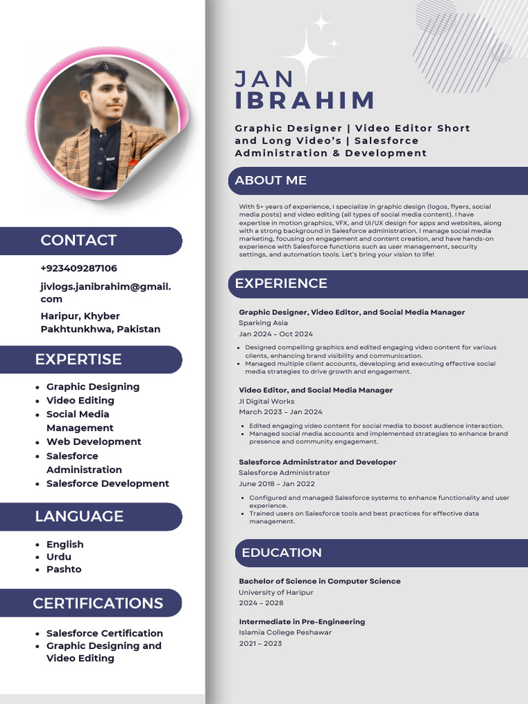 Jan Ibrahim CV | PDF