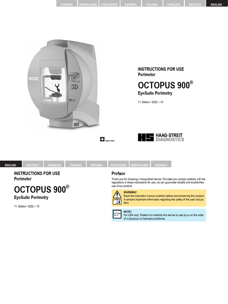 1500 7220343 04110 Ifu Octopus 900 01 | PDF