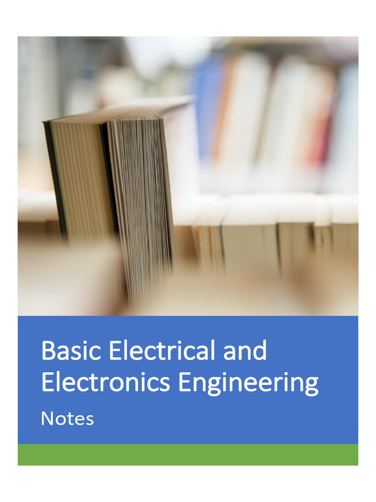 BEEE Notes Unit-I (Basic Electrical and Electronics Engineering) | PDF ...