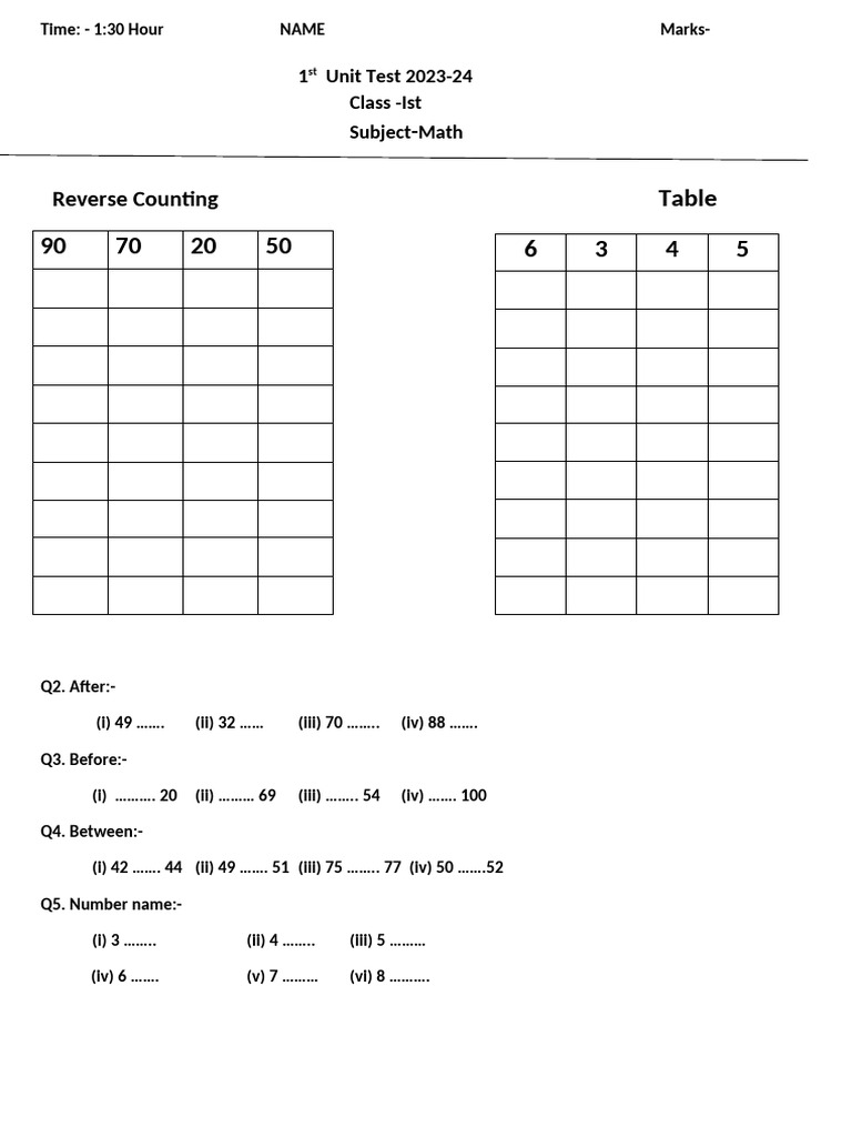 1ST Class | PDF