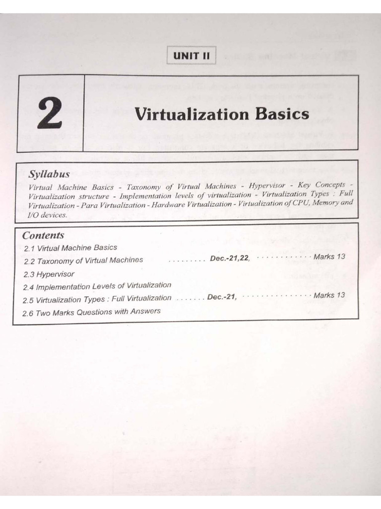 CC Unit 2 Book | PDF