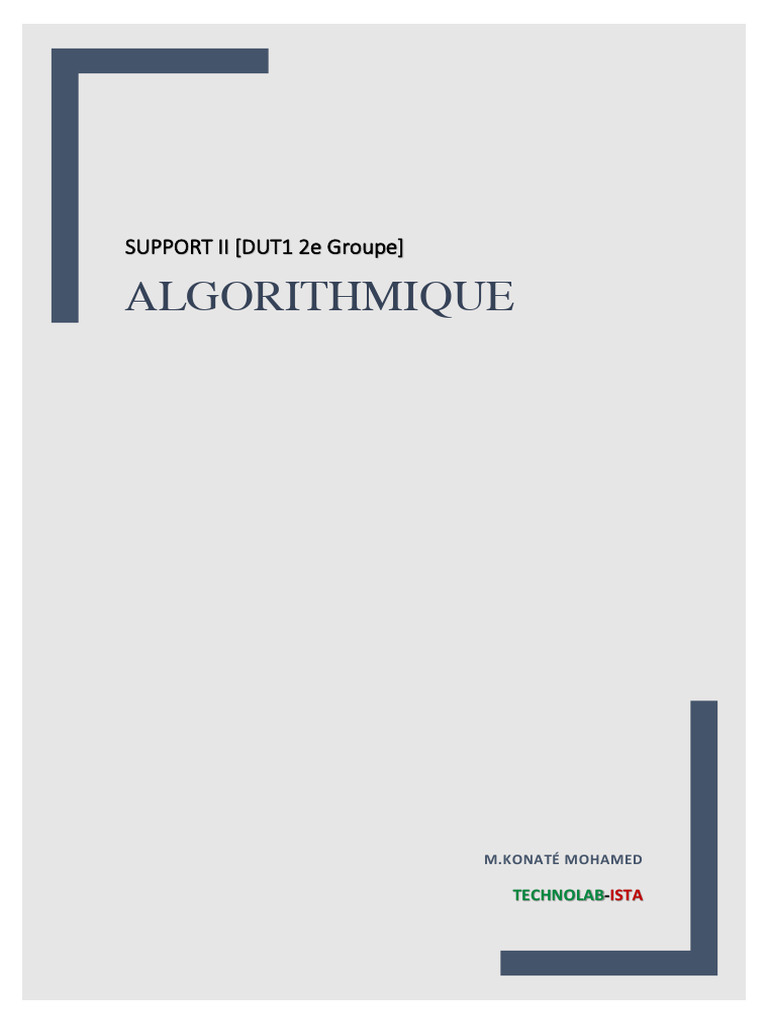 Cours 3 Les Structures Conditionnelles | PDF