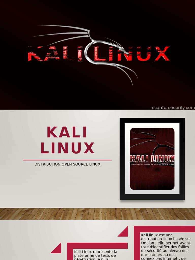 KALI LINUX Exposé (Enregistrement Automatique) (Enregistrement ...
