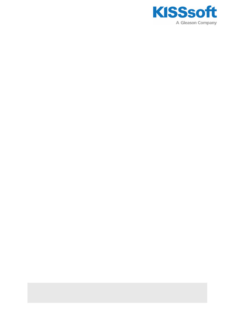 KISSsoft 2024 Servicepack Changelog | PDF
