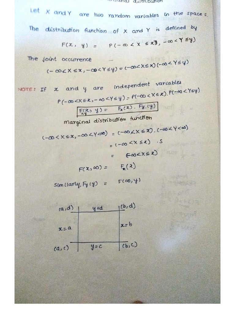 Probability and Statistics Notes | PDF