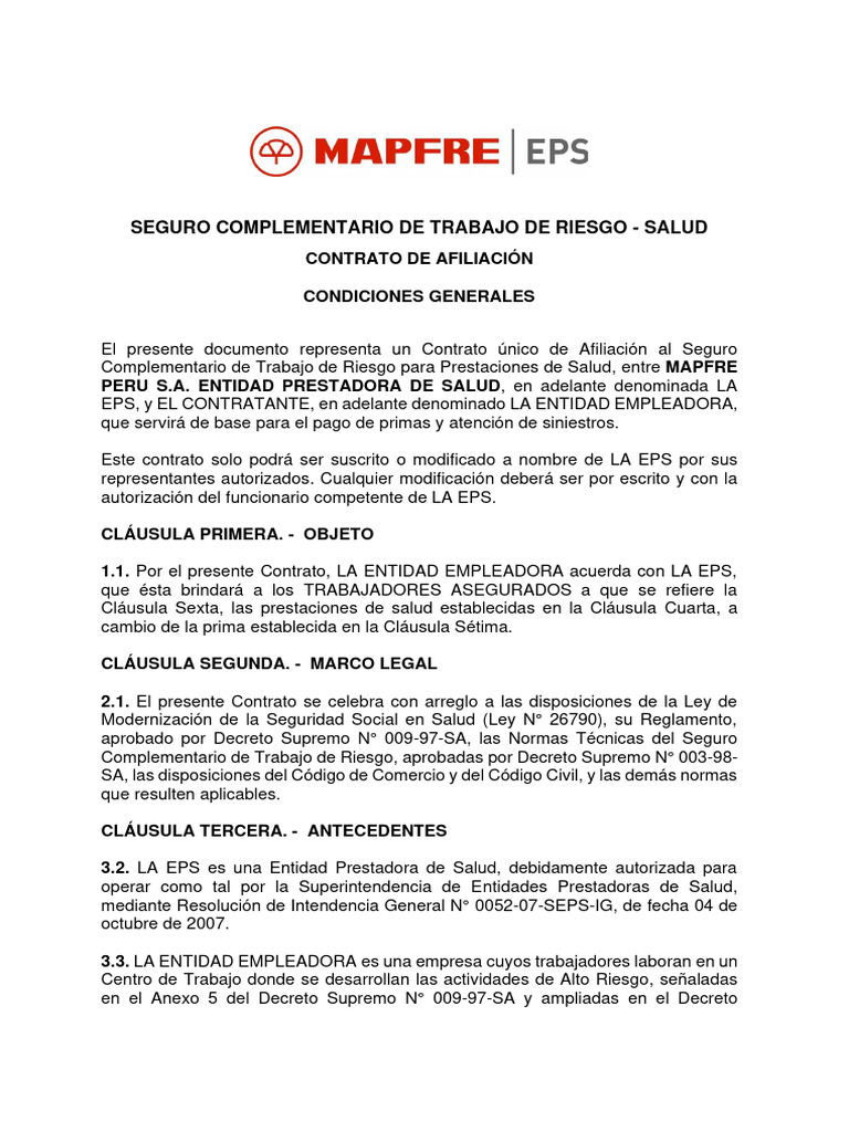CG-SCTR Salud | PDF