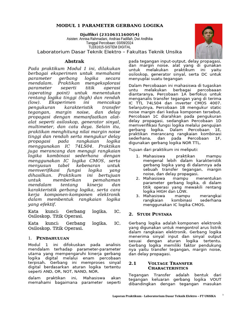 Laprak (1) B6 054 Djulfikri | PDF