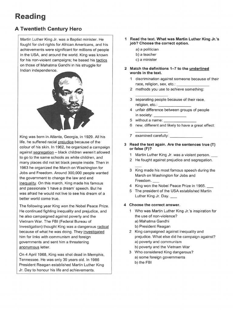 Martin Luther King | PDF