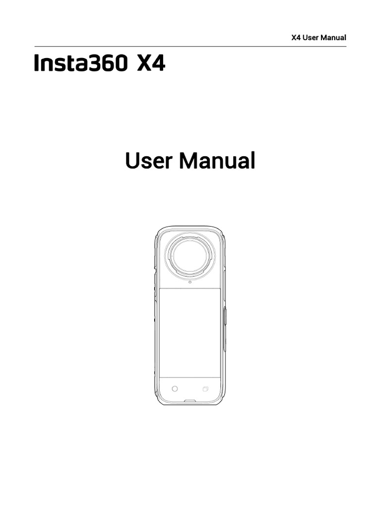 X4_UserManual_EN | PDF