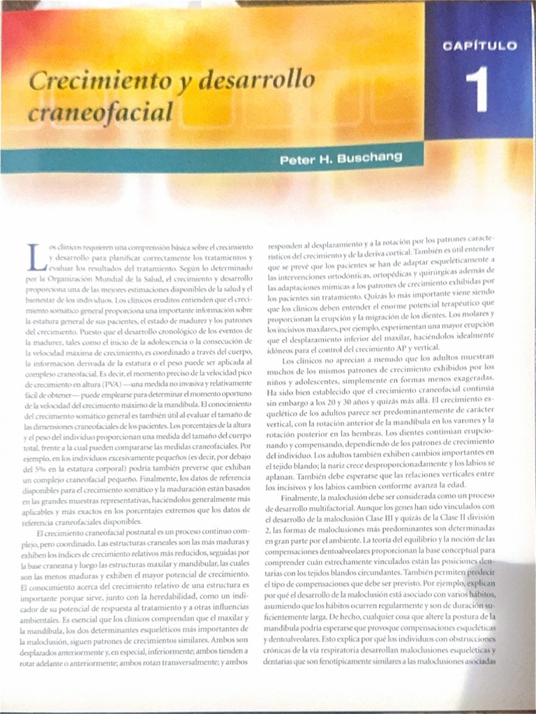 Crecimiento y Desarrollo | PDF