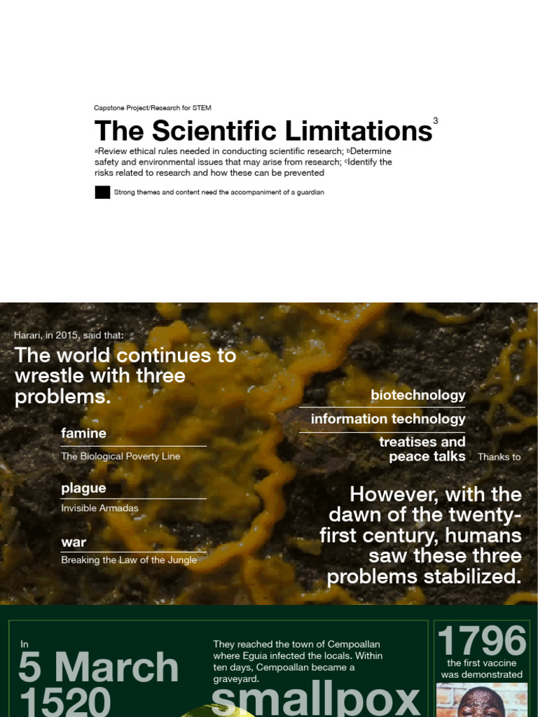 3 The Scientific Limitations | PDF