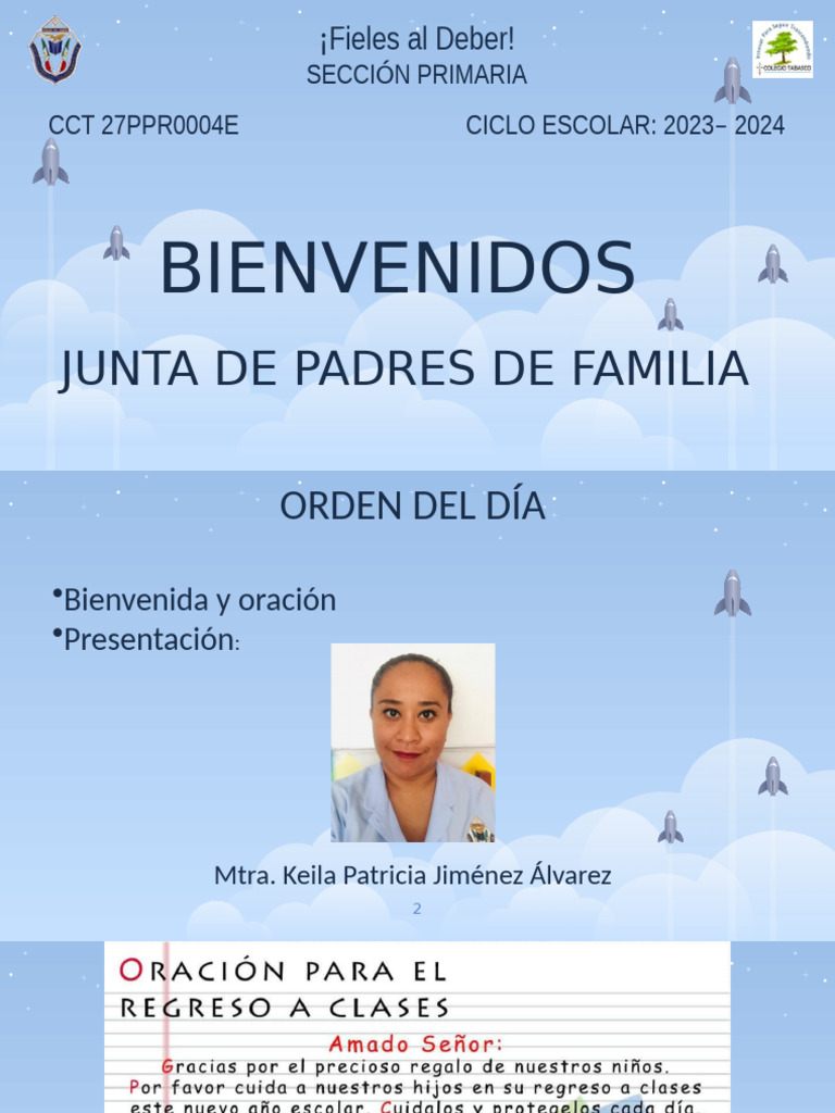 Orden Del Dia Junta 5º b | PDF