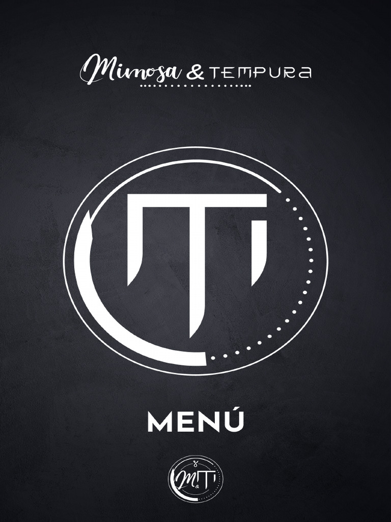 Menu Mimosa&tempura | PDF