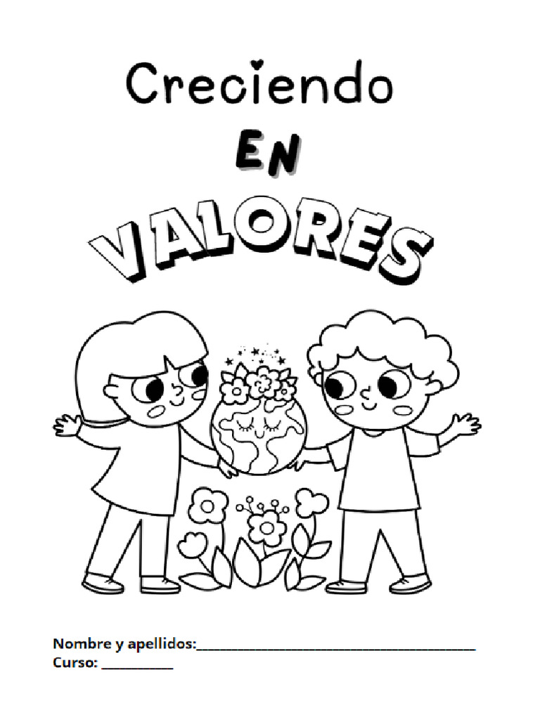 Portada Valores 5º | PDF