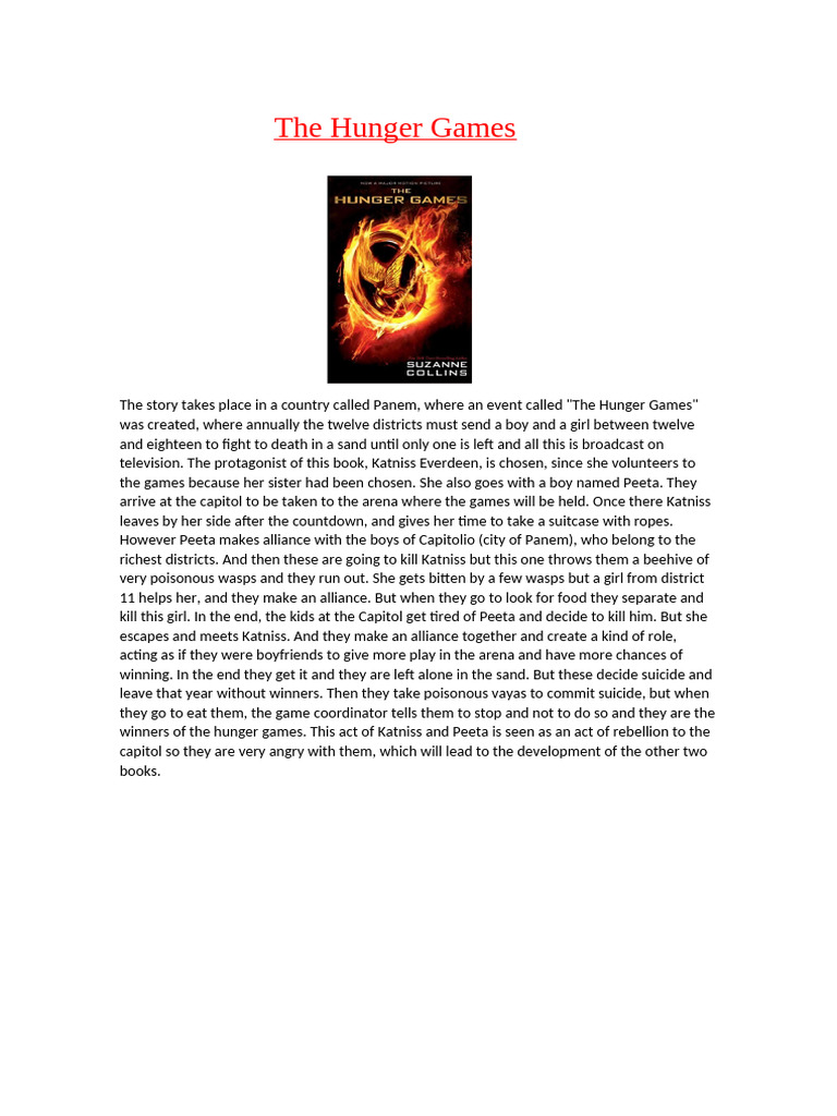 The Hunger Games | PDF