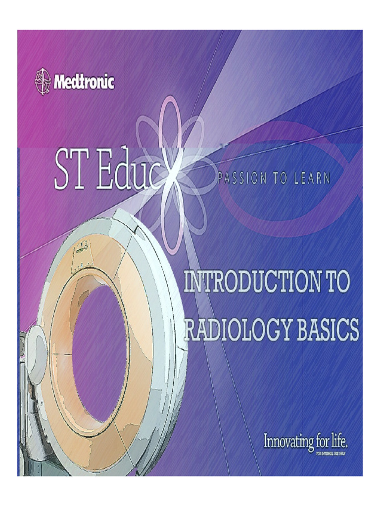 Introduction To Radiology Basics | PDF