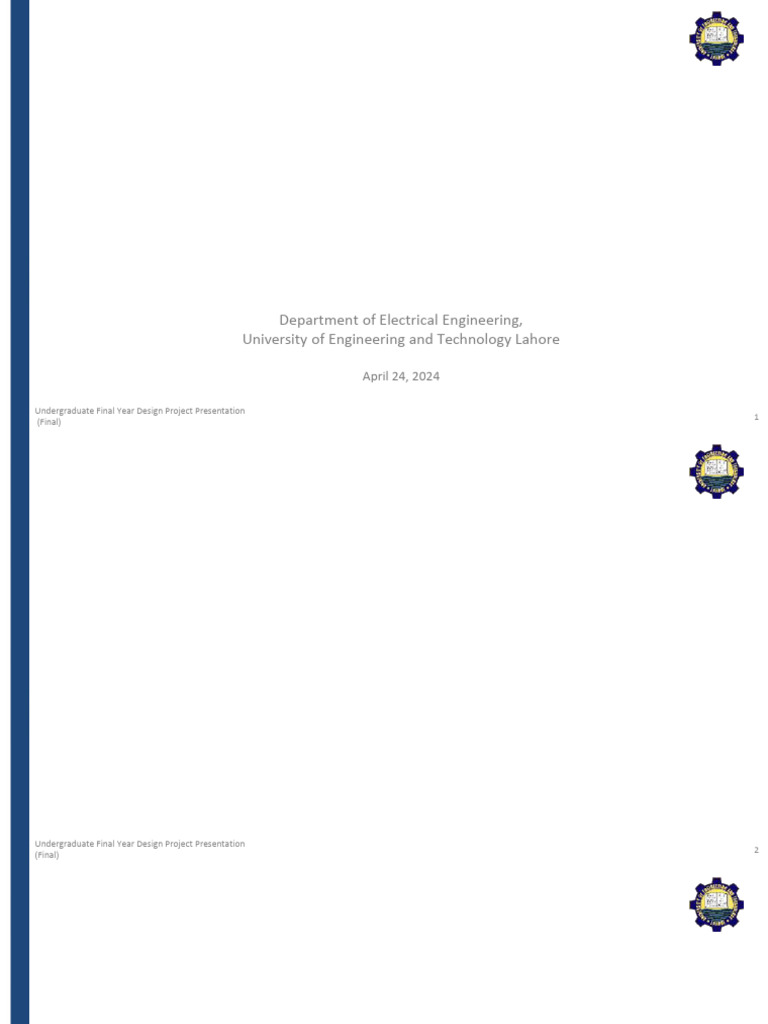 Final Presentation | PDF