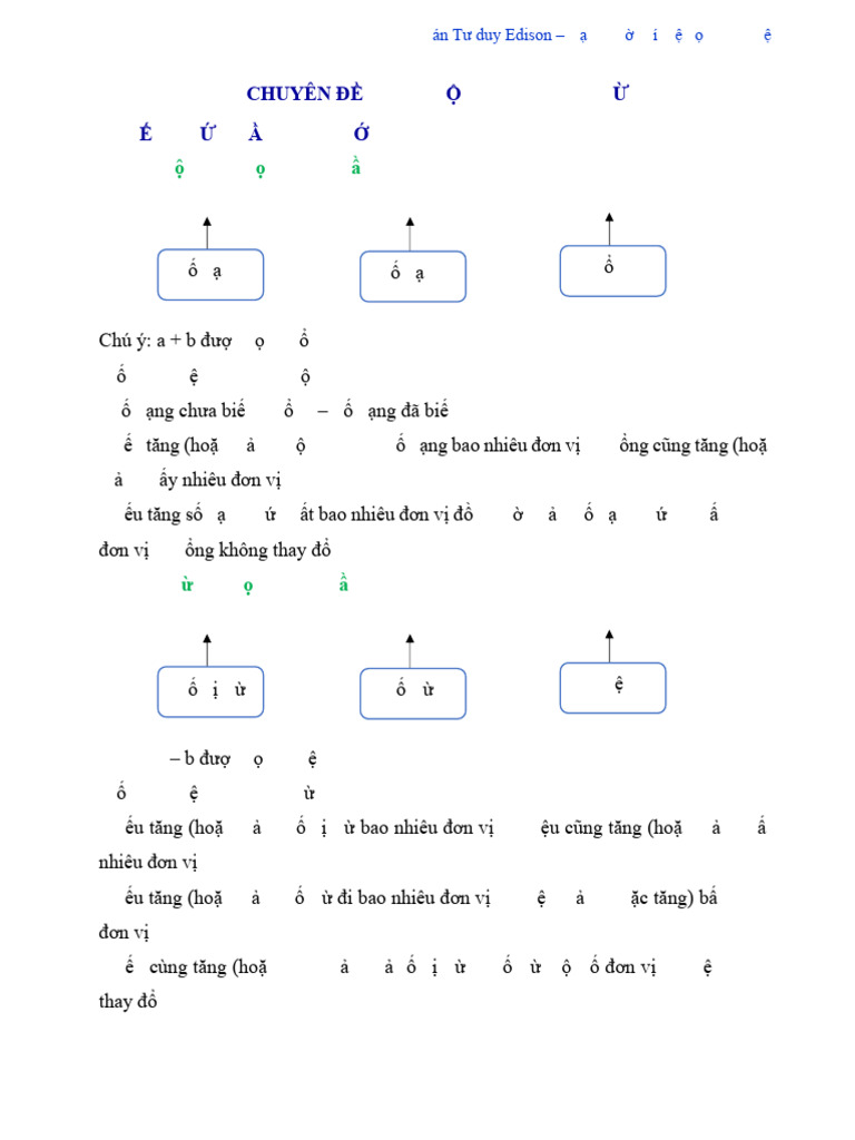 3T3 - Phép C NG Phép TR | PDF