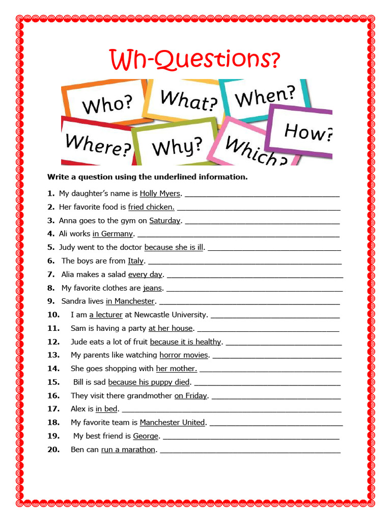 Make Questions | PDF