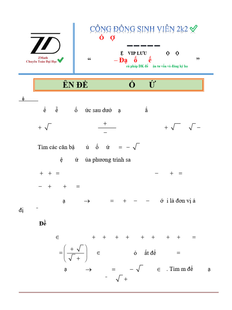 ZMath - Số phức | PDF