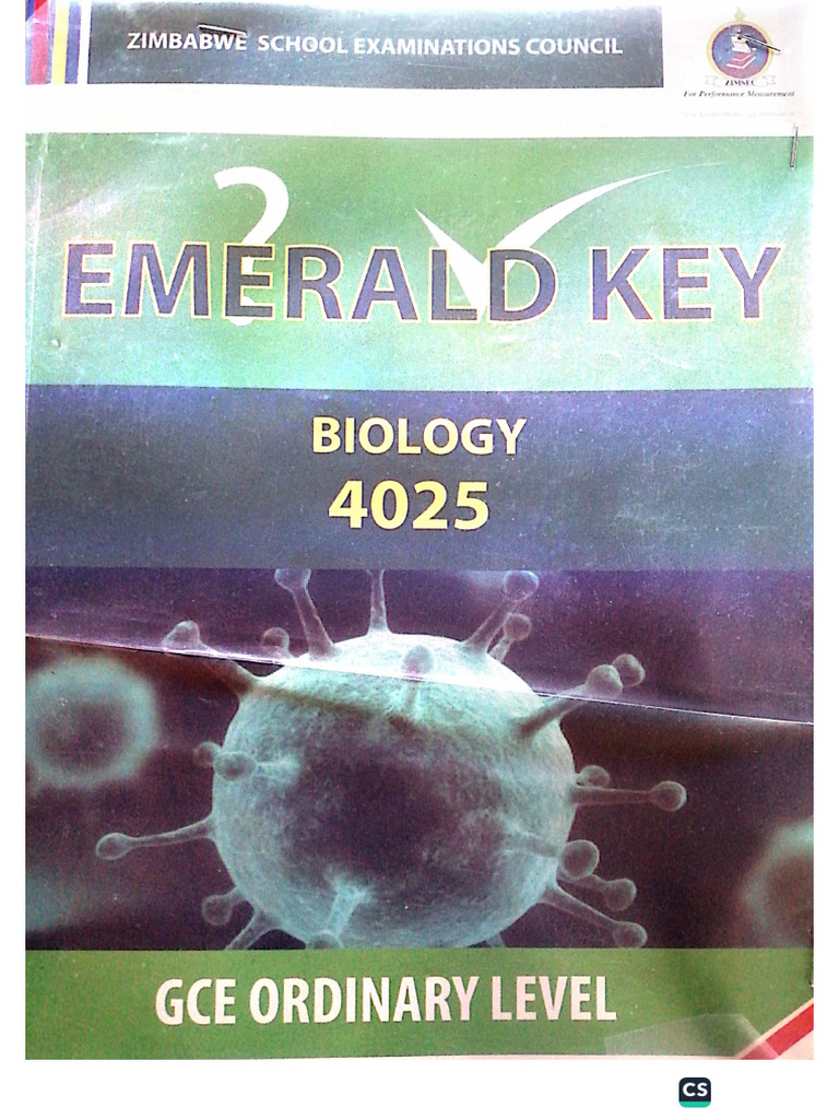 Emerald Key Biology O Level | PDF
