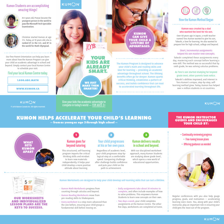 Kumon Parents Guide | PDF