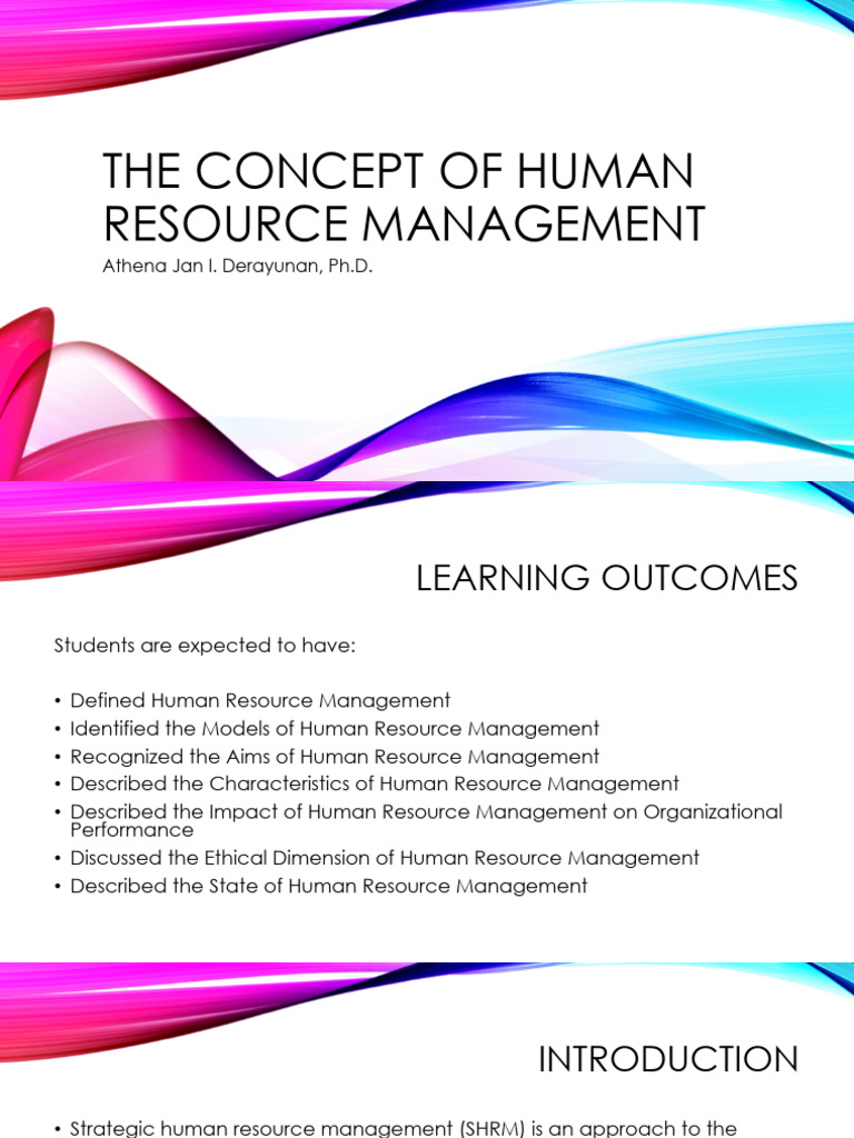 Chapter-1 (1) - SHRM | PDF