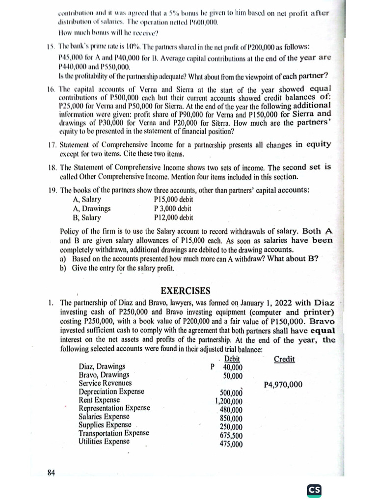 CHAP-3-EXERCISES-PAC | PDF