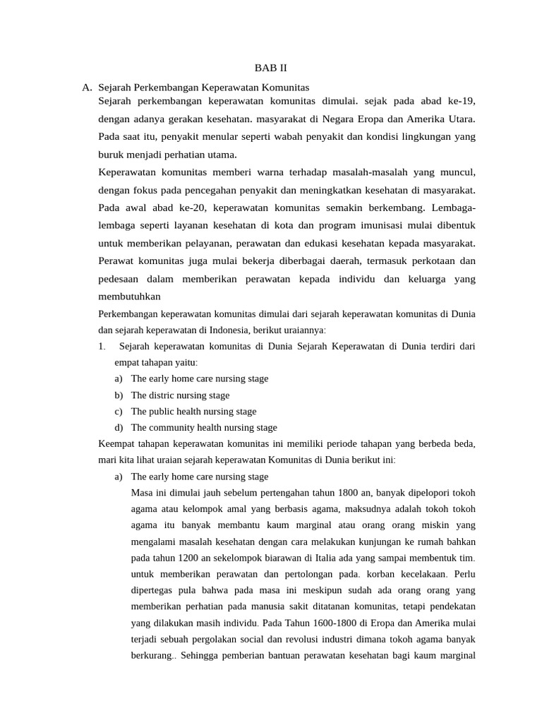 Makalah Komunitas | PDF