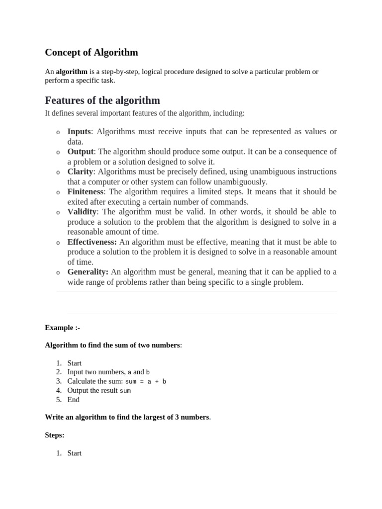 Unit 1 C Language | PDF