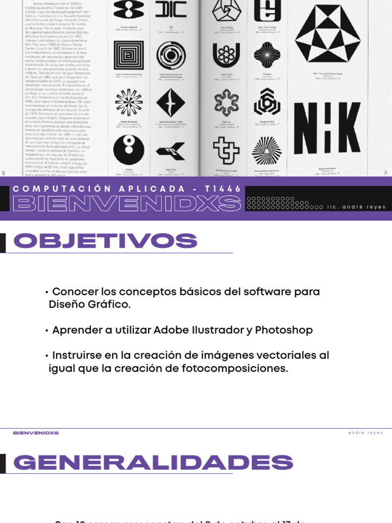 INTRODUCCIÓN AL CURSO - COMPUTACIÓN APLICADA | PDF