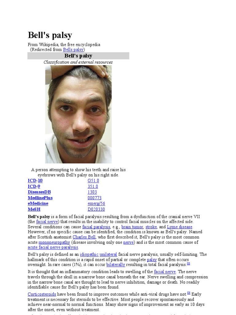 Bell | PDF | Neurology | Nervous System