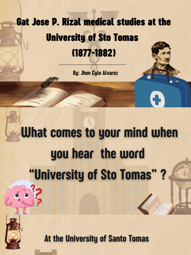 Chapter 4 Life and Work of Rizal in UST 1877 1882 1 | PDF