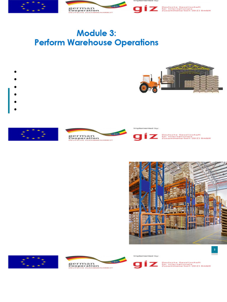 Warehouse Operations Overview | PDF | Warehouse | Business