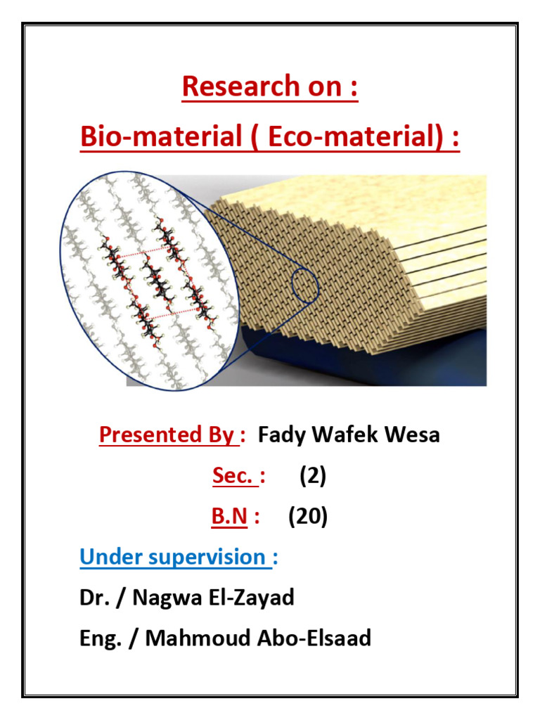 Composite Material Based On Bio-Material | PDF