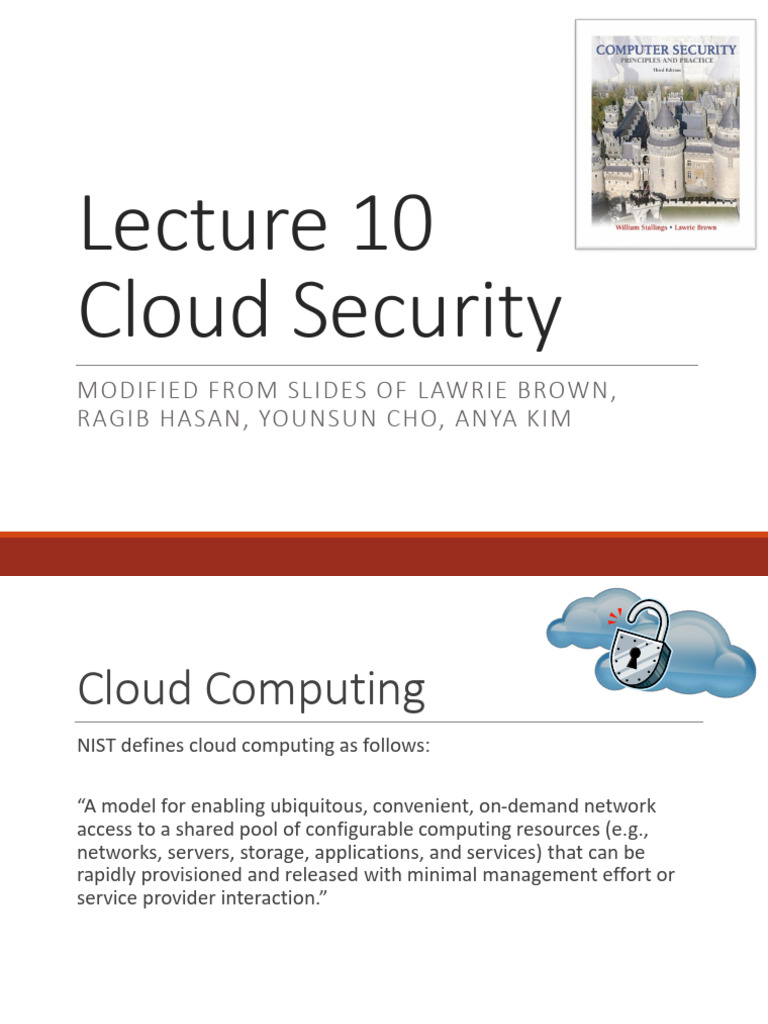 Cloud Lect06 | PDF