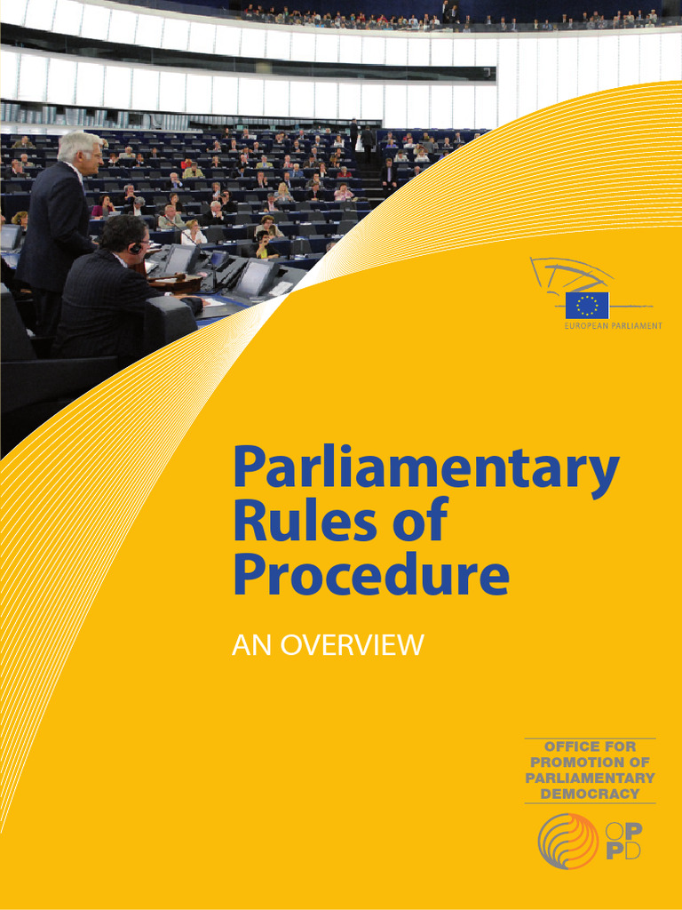 Rules of Procedure | PDF | Politics | World Politics