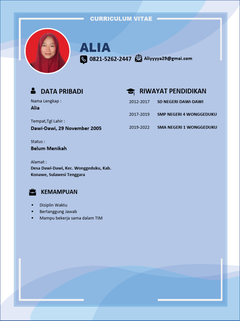 CV ALIA | PDF