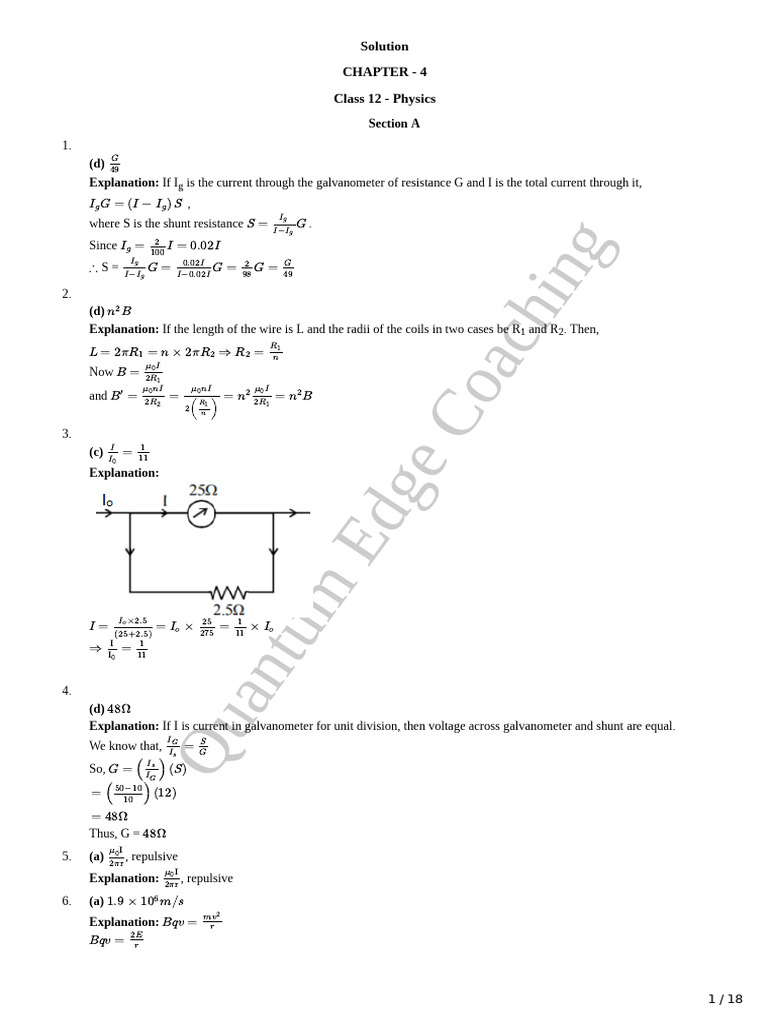 Chapter - 4 Solution | PDF