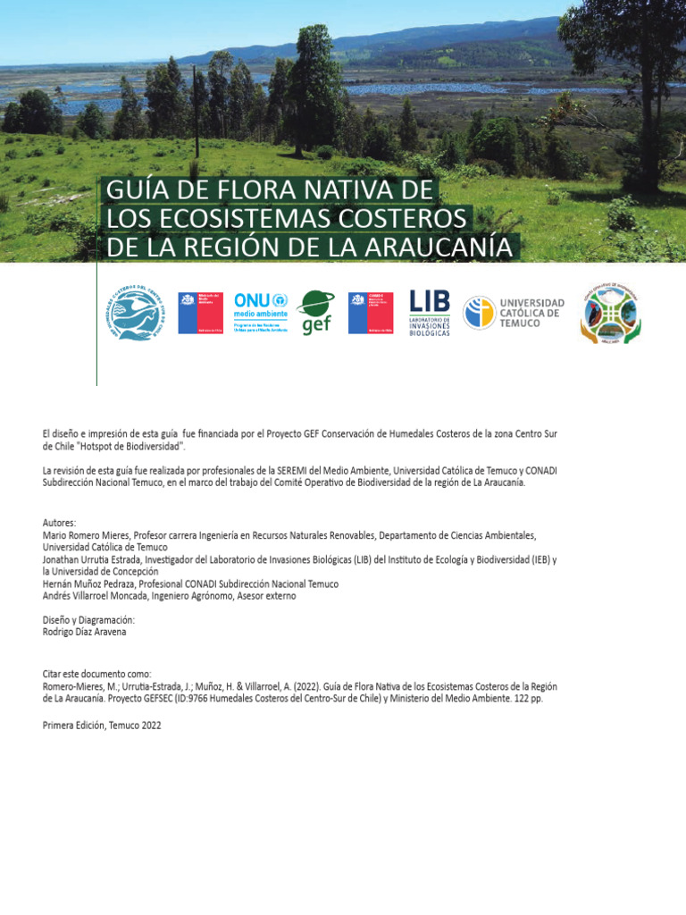 Guia Flora Costera 23-06-2022 | PDF