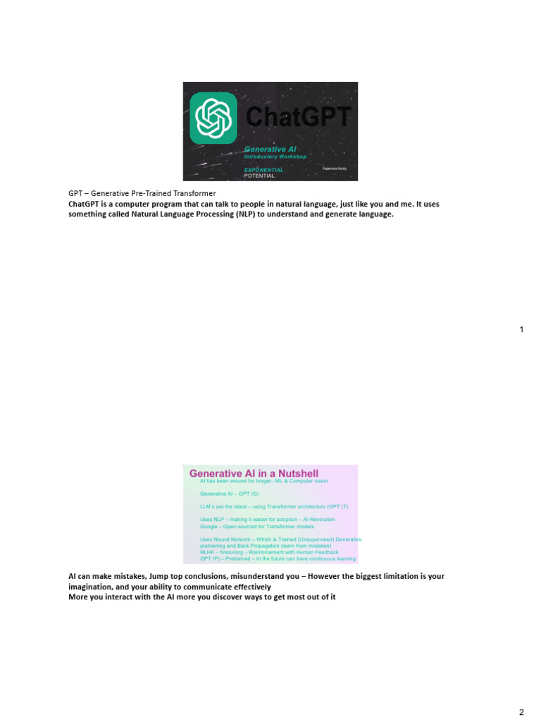 Chat-GPT-Course V2.2 | PDF