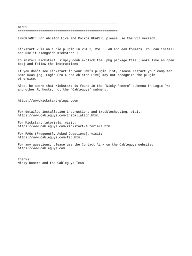 Read This First | PDF