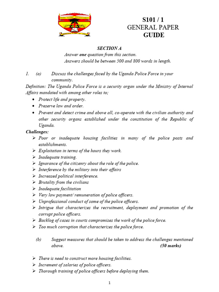 Gp_final Utec Marking Guide | PDF