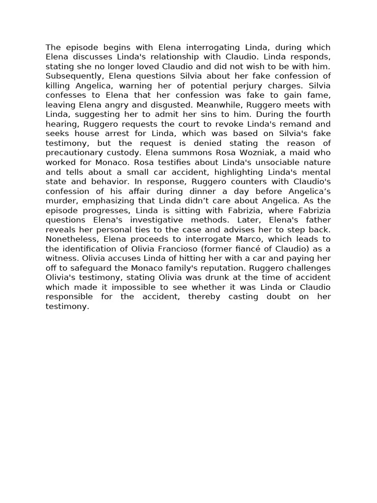 The Trial Summary | PDF