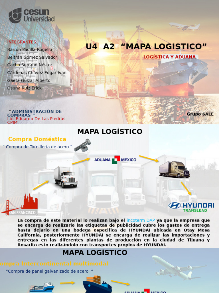 U4.A2.'Mapa Logistico' | PDF