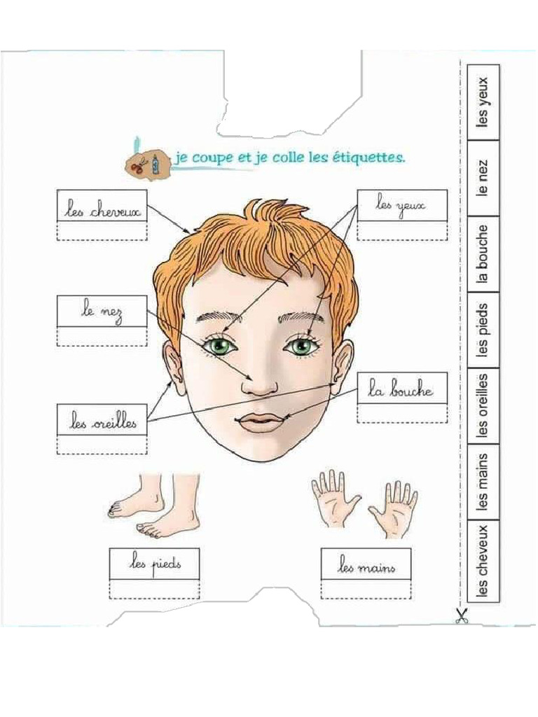 Je Decoupe Et Je Colle 9 Copies | PDF